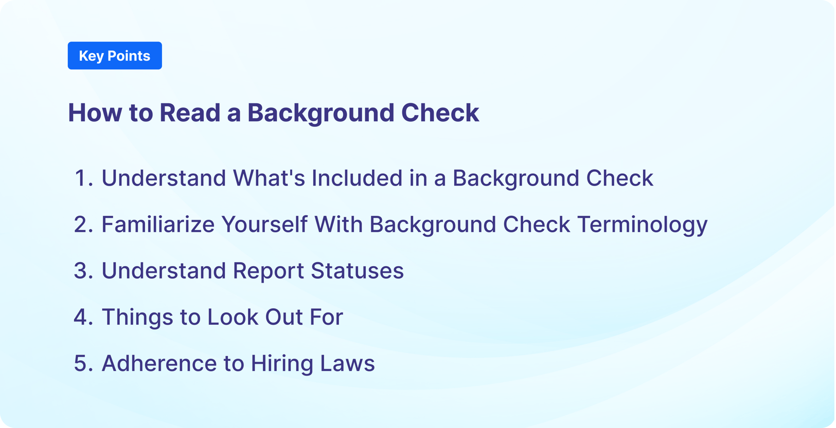 How To Read A Background Check: A Guide For Employers